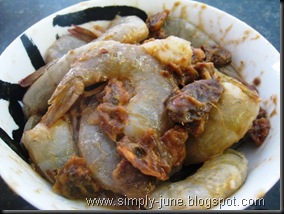 Simply June: Tamarind Prawn/Shrimp (Assam Prawn)